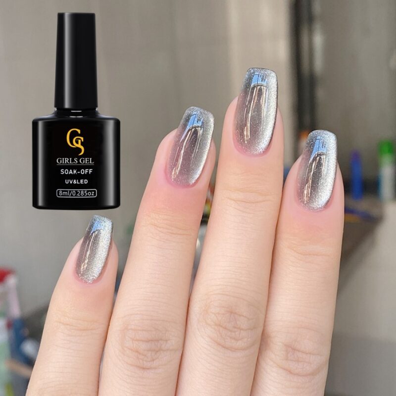 GS Black Bean Cat Eye Gel – girlsnailproduct