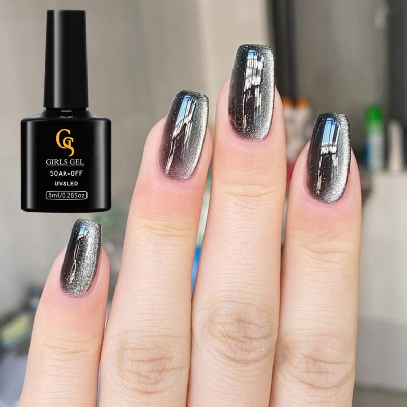 GS Black Bean Cat Eye Gel – girlsnailproduct